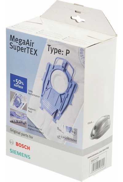 Bosch Ergomaxx Elektrikli Süpürge P Tipi Toz Torbası