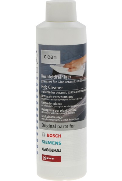 Bosch CamSeramik İnox Ocak Temizleyici Krem Bosch CamSeramik İnox Ocak Temizleyici Krem