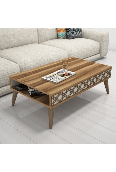 Variant Concept City Orta Sehpa Ceviz - Ekru Variant Concept City Orta Sehpa Ceviz - Ekru