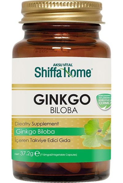 Shıffa Home Ginkgo Biloba Kapsül