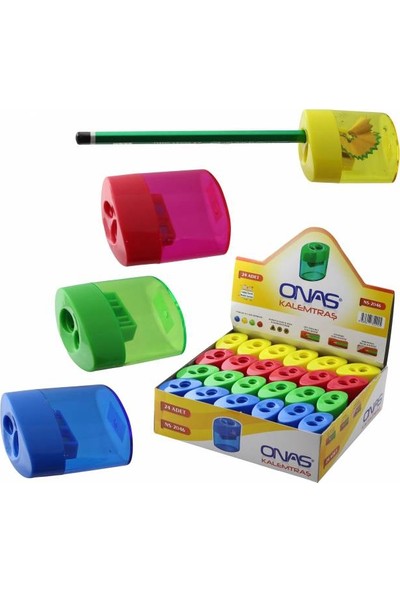 Onas Ns-2046 Çiftli Kalemtraş Onas Ns-2046 Çiftli Kalemtraş