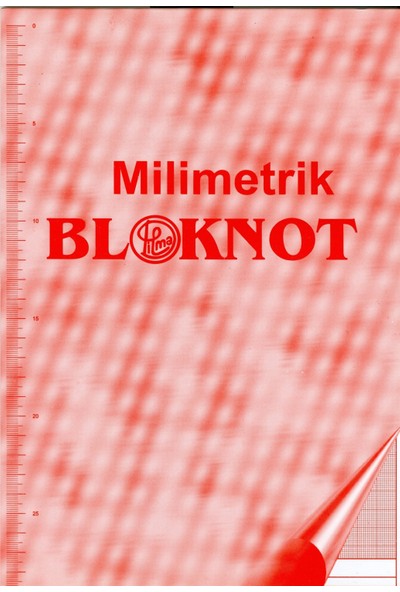 Dilman Milimetrik Blok Kırmızı Dilman Milimetrik Blok Kırmızı