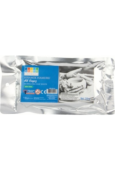 Südor Seramık Kıl 250 G  Beyaz Kil251