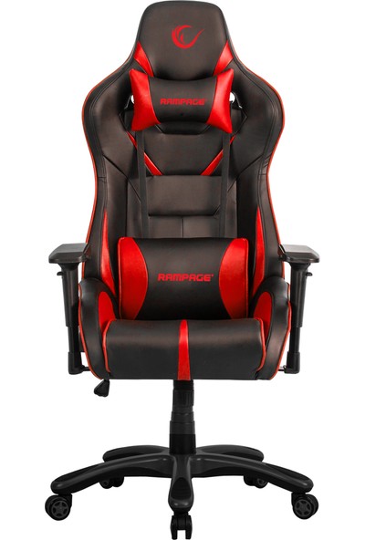 Rampage KL-R25 Crown Serisi Oyuncu Koltuğu Siyah - Kırmızı