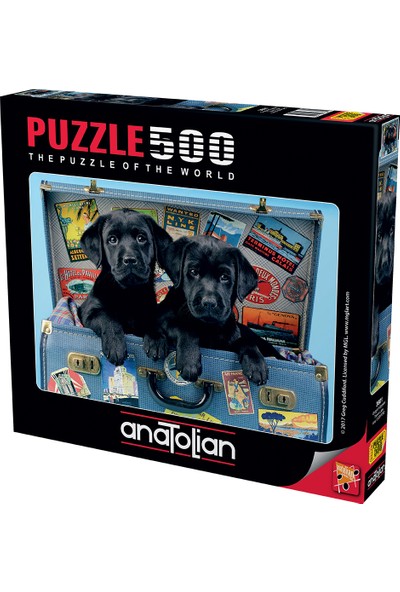 Anatolian 500 Parça Gezgin Köpekler 3601 Anatolian 500 Parça Gezgin Köpekler 3601