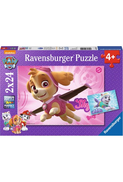 Ravensburger Puzzle 2 x 24 Parça Paw Patrol 91522