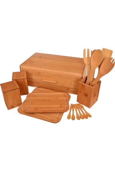 Bambum Kitchenhed 19 Parça Mutfak Seti B2757 Bambum Kitchenhed 19 Parça Mutfak Seti B2757