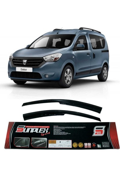 Sunplex Dacia Dokker Mugen 2'li Cam Rüzgarlığı Sunplex Dacia Dokker Mugen 2'li Cam Rüzgarlığı