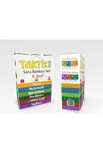Tonguç Akademi 8.Sınıf Taktikli Soru Bankası Seti Tonguç Akademi 8.Sınıf Taktikli Soru Bankası Seti