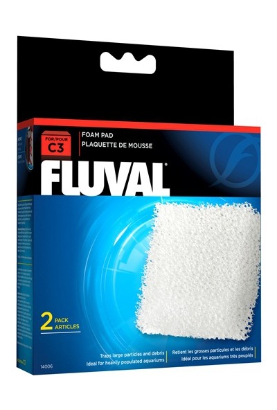 Fluval C3 Filtre Süngeri (2 Li) Fluval C3 Filtre Süngeri (2 Li)