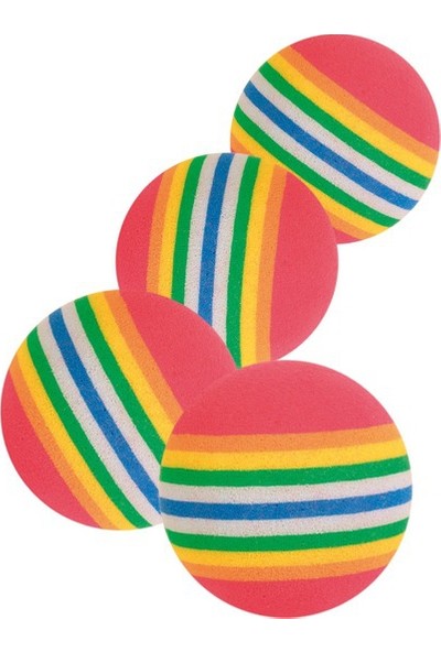 Trixie Kedi Oyuncağı, Renkli Top 3, 5Cm Trixie Kedi Oyuncağı, Renkli Top 3, 5Cm