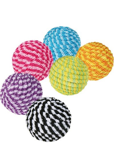 Trixie Kedi Oyuncağı, Örgü Top 4,5Cm 6 Farklı Renk