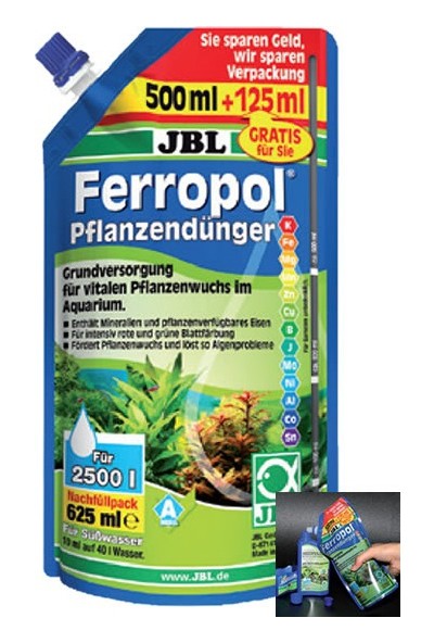 Jbl Ferropol 625 Ml Sıvı Bitki Gübresi Jbl Ferropol 625 Ml Sıvı Bitki Gübresi