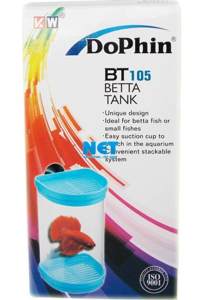 Dophin Bt 105 Betalık Betta Tank 12.7X7 Cm Dophin Bt 105 Betalık Betta Tank 12.7X7 Cm
