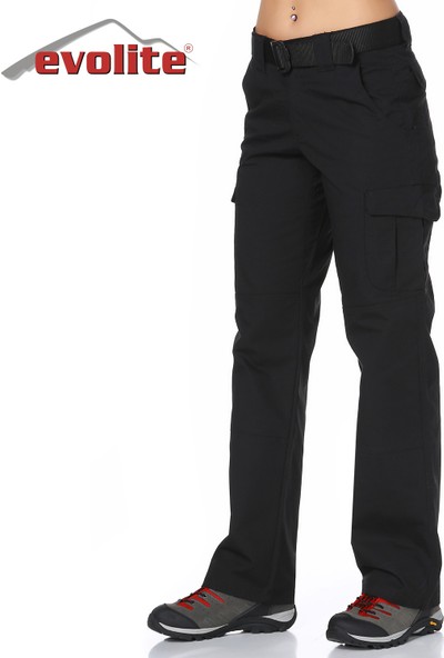 Evolite Goldrush Tactical Kadın Pantolon - Siyah