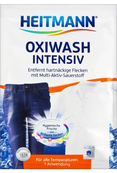 Heitmann Oxi - Wash Hassas Çamaşır Deterjan Katkısı