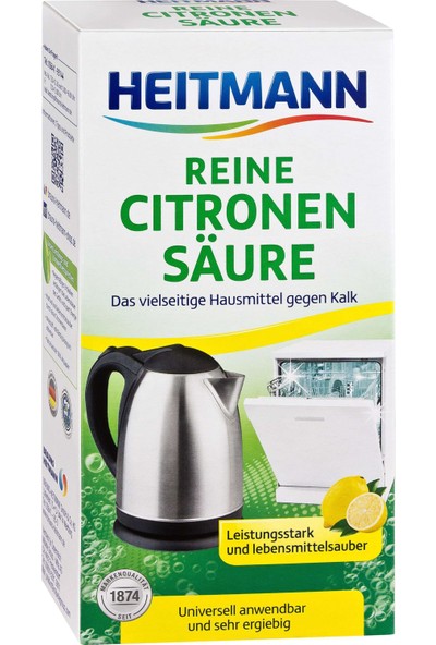 Heitmann Saf Doğal Limon Asidi Tozu Heitmann Saf Doğal Limon Asidi Tozu