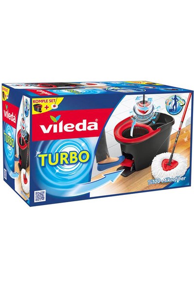 Vileda Turbo Pedallı Temizlik Seti (Hediyeli Set) Vileda Turbo Pedallı Temizlik Seti (Hediyeli Set)