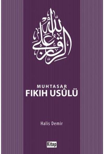 Muhtasar Fıkıh Usulü Muhtasar Fıkıh Usulü
