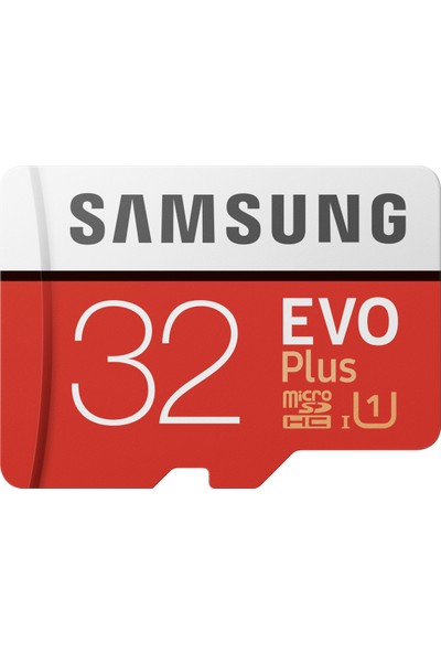 Samsung EVO Plus 32GB 95 MB/s microSDHC Kart (SD Adaptör) MB-MC32GA/TR