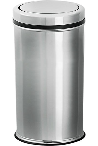 Flosoft Pratik Kapaklı Paslanmaz Çöp Kovası 45 Lt Flosoft Pratik Kapaklı Paslanmaz Çöp Kovası 45 Lt