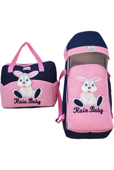 Dilebebe Mobil Peluş Tavşanlı 2'li Çanta Kundak Seti Dilebebe Mobil Peluş Tavşanlı 2'li Çanta Kundak Seti