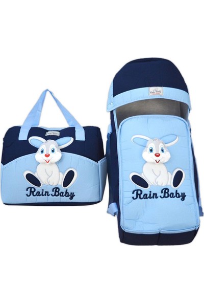 Dilebebe Mobil Peluş Tavşanlı 2'li Çanta Kundak Seti Dilebebe Mobil Peluş Tavşanlı 2'li Çanta Kundak Seti