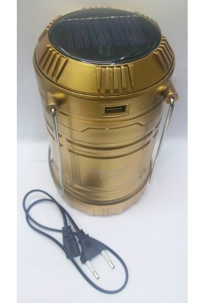 Kama Power Kp-8278A Solar Kamp Lambası 6 Led , Usb Kama Power Kp-8278A Solar Kamp Lambası 6 Led , Usb
