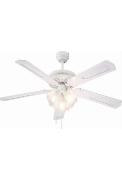 Tekzen Home 5 Kanat Tavan Vantilatörü 132 Cm Beyaz -M52021-Xy-3L Tekzen Home 5 Kanat Tavan Vantilatörü 132 Cm Beyaz -M52021-Xy-3L