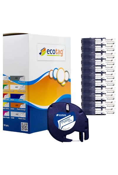Ecotag Dymo Letratag Muadili Plastik Şerit Etiket Avantaj Paket Ecotag Dymo Letratag Muadili Plastik Şerit Etiket Avantaj Paket