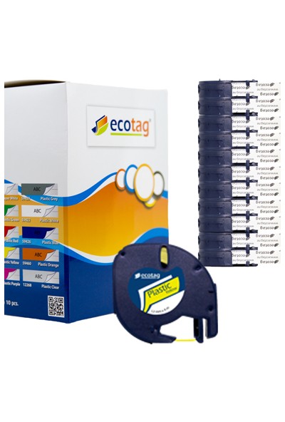 Ecotag Dymo Letratag Muadili Plastik Şerit Etiket Avantaj Paket Ecotag Dymo Letratag Muadili Plastik Şerit Etiket Avantaj Paket