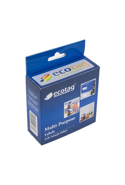 Ecotag Dymo Muadili Çok Amaçlı Etiket 24 mm x 12 mm 2000 Adet S0722530 Ecotag Dymo Muadili Çok Amaçlı Etiket 24 mm x 12 mm 2000 Adet S0722530