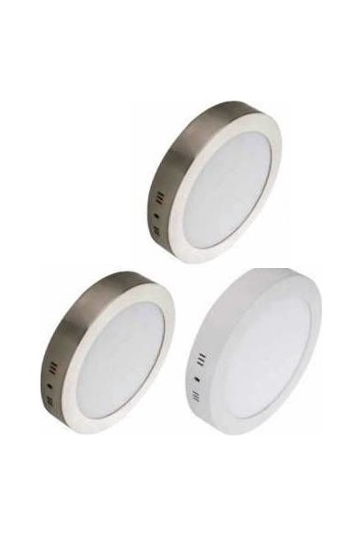 Forlife Fl-2204 8'' 18W Sıva Üstü Yuvarlak Led Panel Armatürler(Beyaz Kasa 6500K Beyazışık) Forlife Fl-2204 8'' 18W Sıva Üstü Yuvarlak Led Panel Armatürler(Beyaz Kasa 6500K Beyazışık)