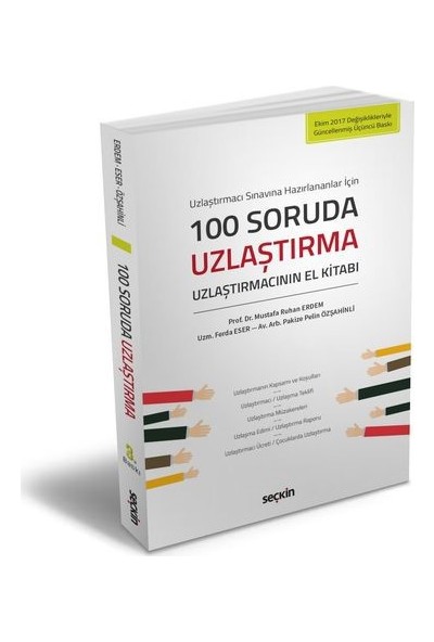 100 Soruda Uzlaştırma Uzlaştırmacının El Kitabı - Mustafa Ruhan Erdem