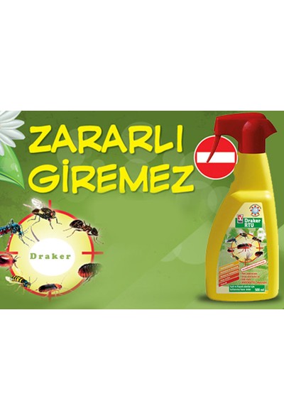 VEBI Draker RTU (Kullanıma Hazır) Haşere Öldürücü 400 ml VEBI Draker RTU (Kullanıma Hazır) Haşere Öldürücü 400 ml