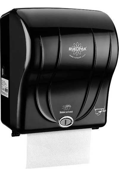 Rulopak R-1301 Sensörlü Havlu Makinası 21 Cm - Siyah