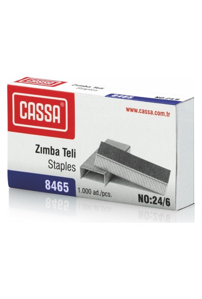 Cassa Zımba Teli No: 24/6 10'lu Paket Cassa Zımba Teli No: 24/6 10'lu Paket