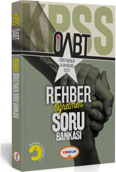 Yediiklim Yayınları ÖABT Rehber Öğretmenliği Soru Bankası