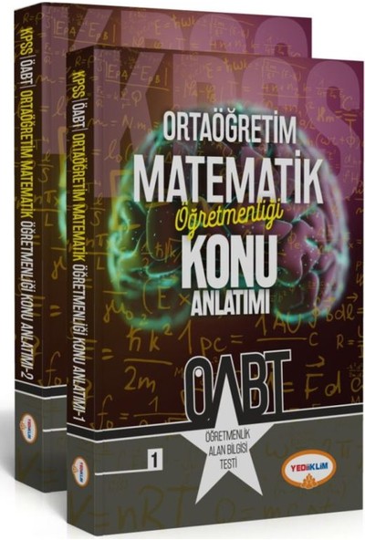Yediiklim Yayınları Ortaöğretim Matematik Öğretmenliği Konu Anlatımlı Yediiklim Yayınları Ortaöğretim Matematik Öğretmenliği Konu Anlatımlı