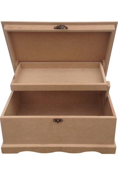 Okutan Hobi Ku26 Büyük Asansörlü Kutu Ahşap Obje Okutan Hobi Ku26 Büyük Asansörlü Kutu Ahşap Obje