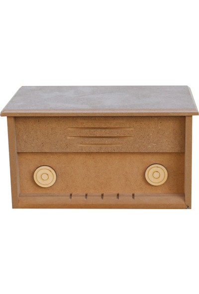 Okutan Hobi Ku39 Ahşap Radyo Kutu