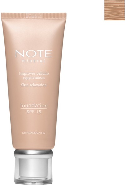 Note Mineral Fondöten 402 35Ml Note Mineral Fondöten 402 35Ml