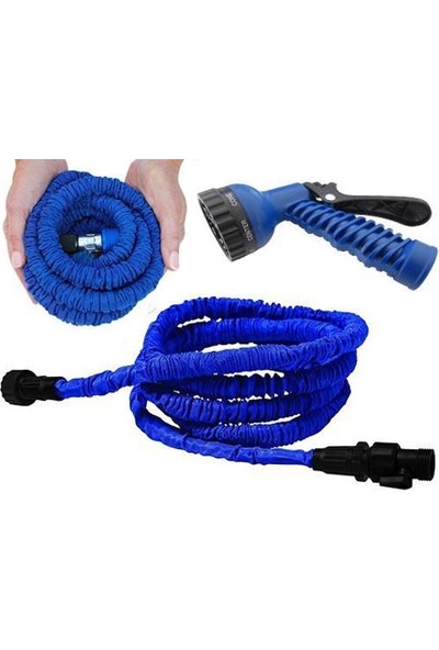 PeakBays Uzayan Hortum Tabancalı Expandable Hose 15 Metre PeakBays Uzayan Hortum Tabancalı Expandable Hose 15 Metre