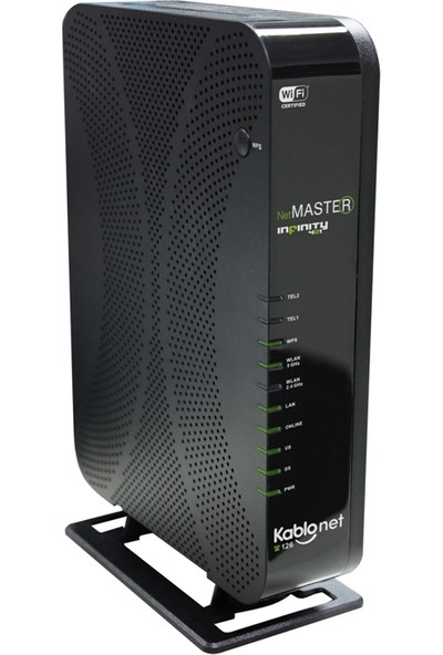 Netmaster Infinity 401 Docsis 3.0 24x8 802.11n/ac Kablosuz VoIP (Kablonet/Uydunet) Modem