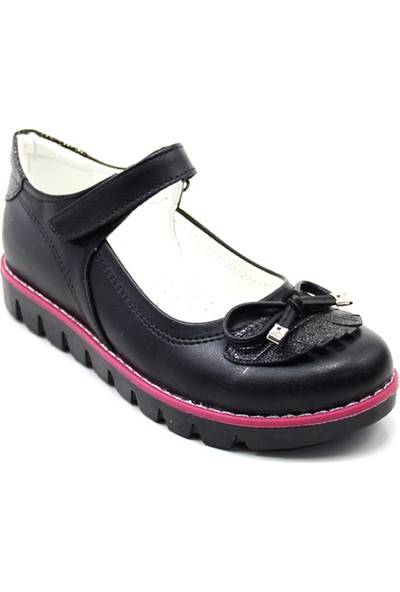 Ayakdaş 125 Kız Çocuk Fiyonklu Ayakkabı