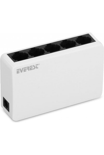 Everest Esw-105 5 Port 10/100Mbps Ethernet Switch Hub Everest Esw-105 5 Port 10/100Mbps Ethernet Switch Hub