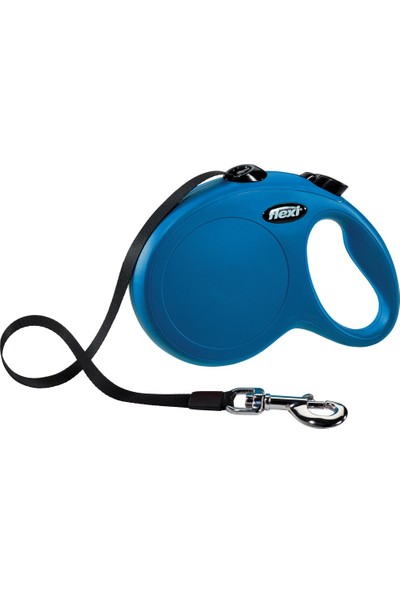 Trixie Flexi Yeni Klasik, Şerit Kayış, L: 5 M, Mavi Trixie Flexi Yeni Klasik, Şerit Kayış, L: 5 M, Mavi