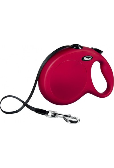 Trixie Flexi Yeni Klasik, Şerit Uzatma, L 8 M Kırmızı