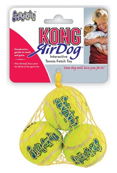 Kong Köpek Air Sq Sesli Tenis Topu S 3 Adet 5Cm Kong Köpek Air Sq Sesli Tenis Topu S 3 Adet 5Cm