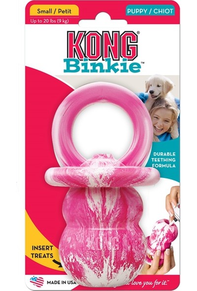 Kong Puppy Yavru Köpek Diş Kaşıma Emzik S 12Cm